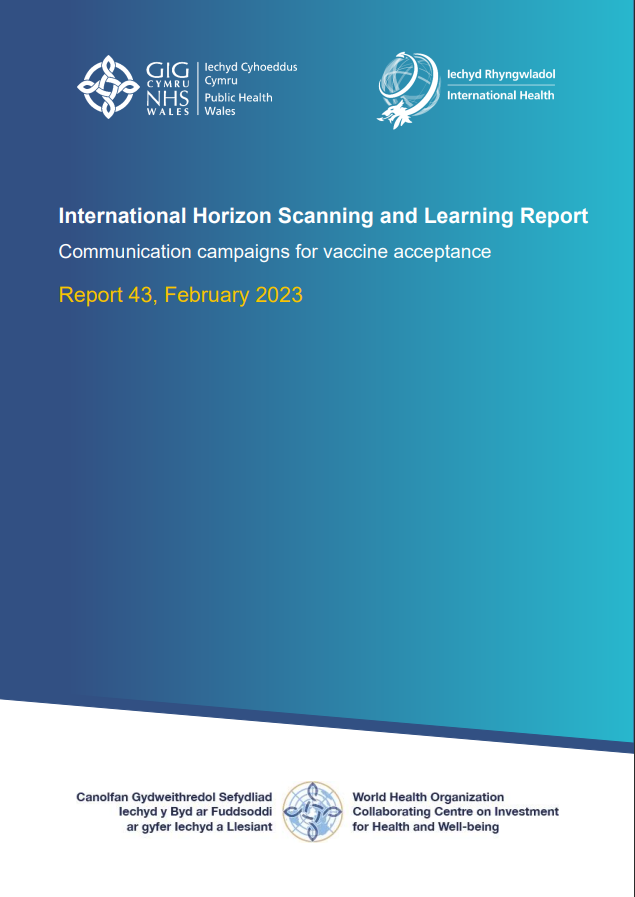 International Horizon Scanning and Learning Report: Communication ...